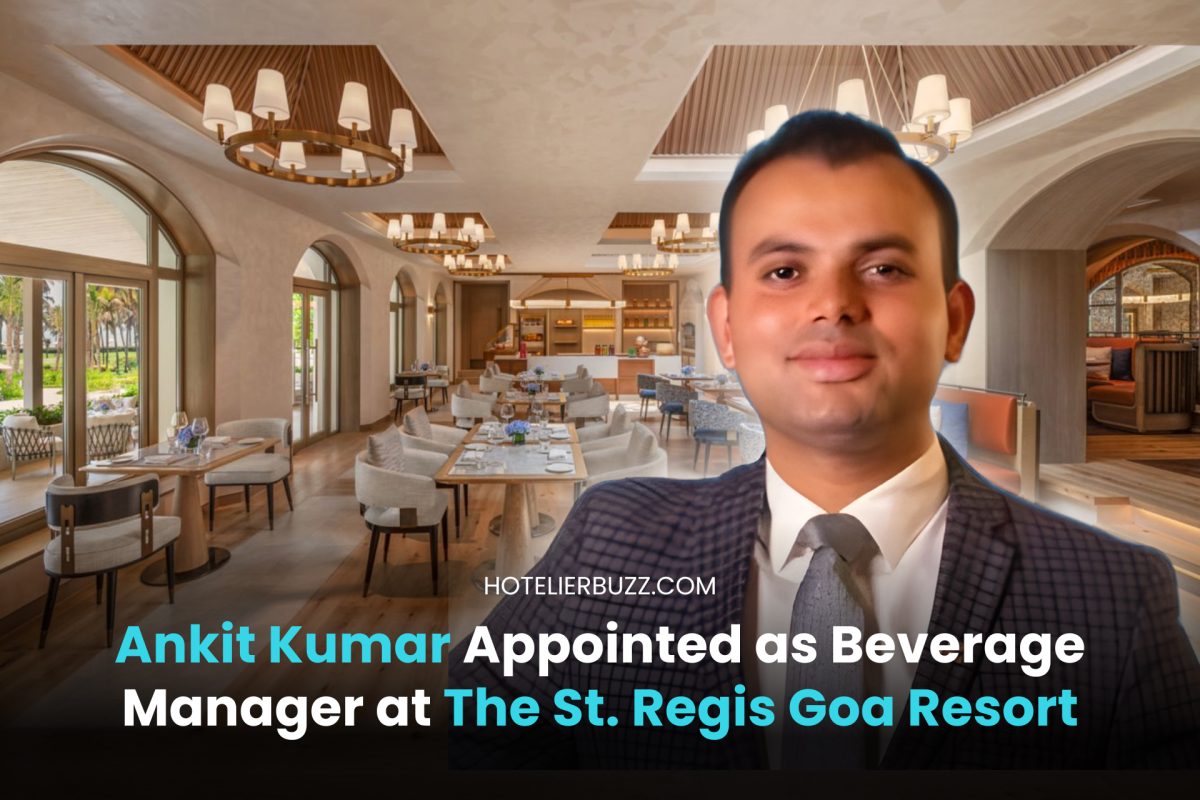 Ankit Kumar Appointed as Beverage Manager at The St. Regis Goa Resort