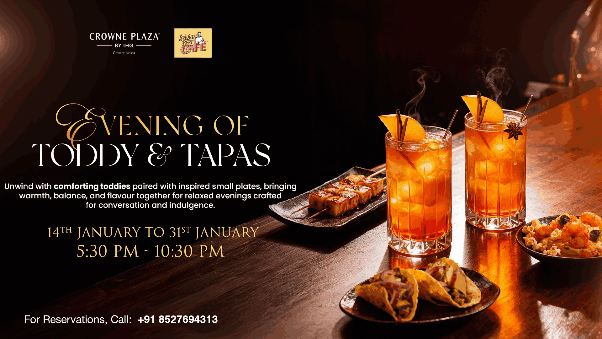 Crowne Plaza Greater Noida Curates a January of Festivals, Flavours and ...