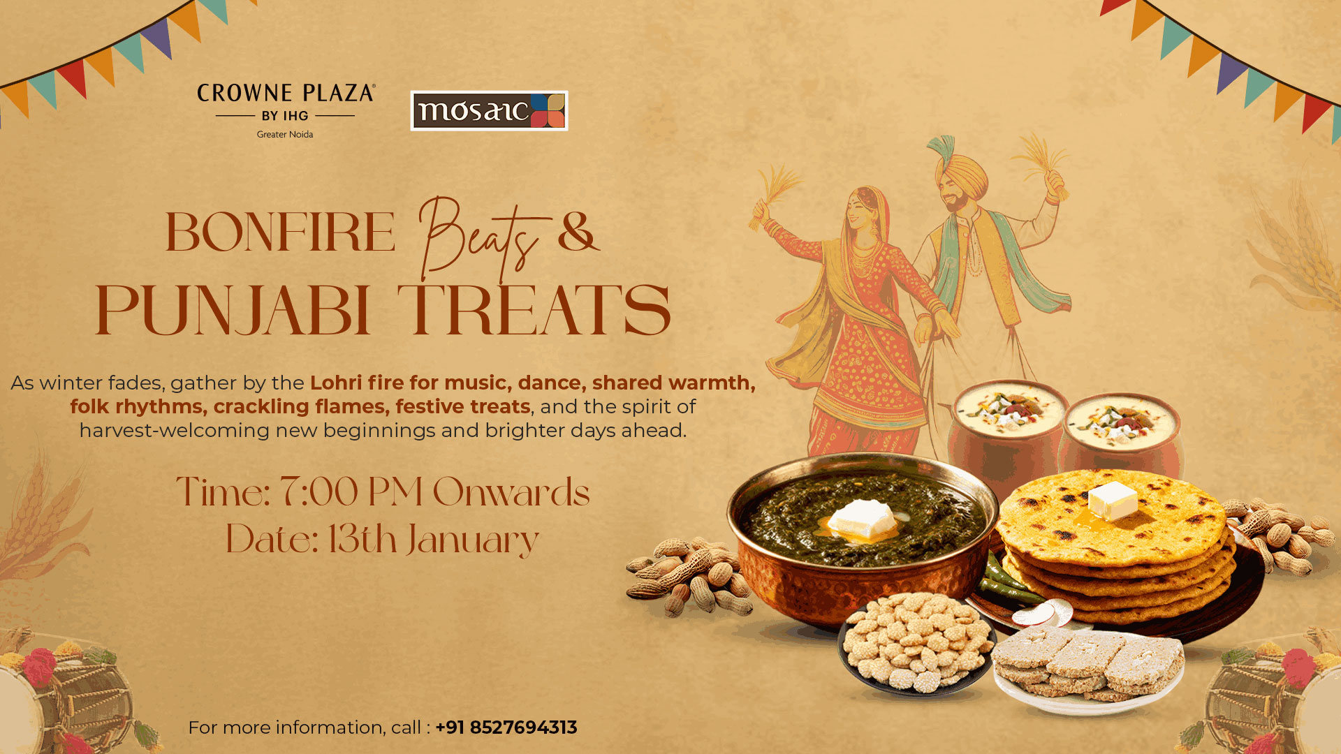 Crowne Plaza Greater Noida Curates a January of Festivals, Flavours and ...