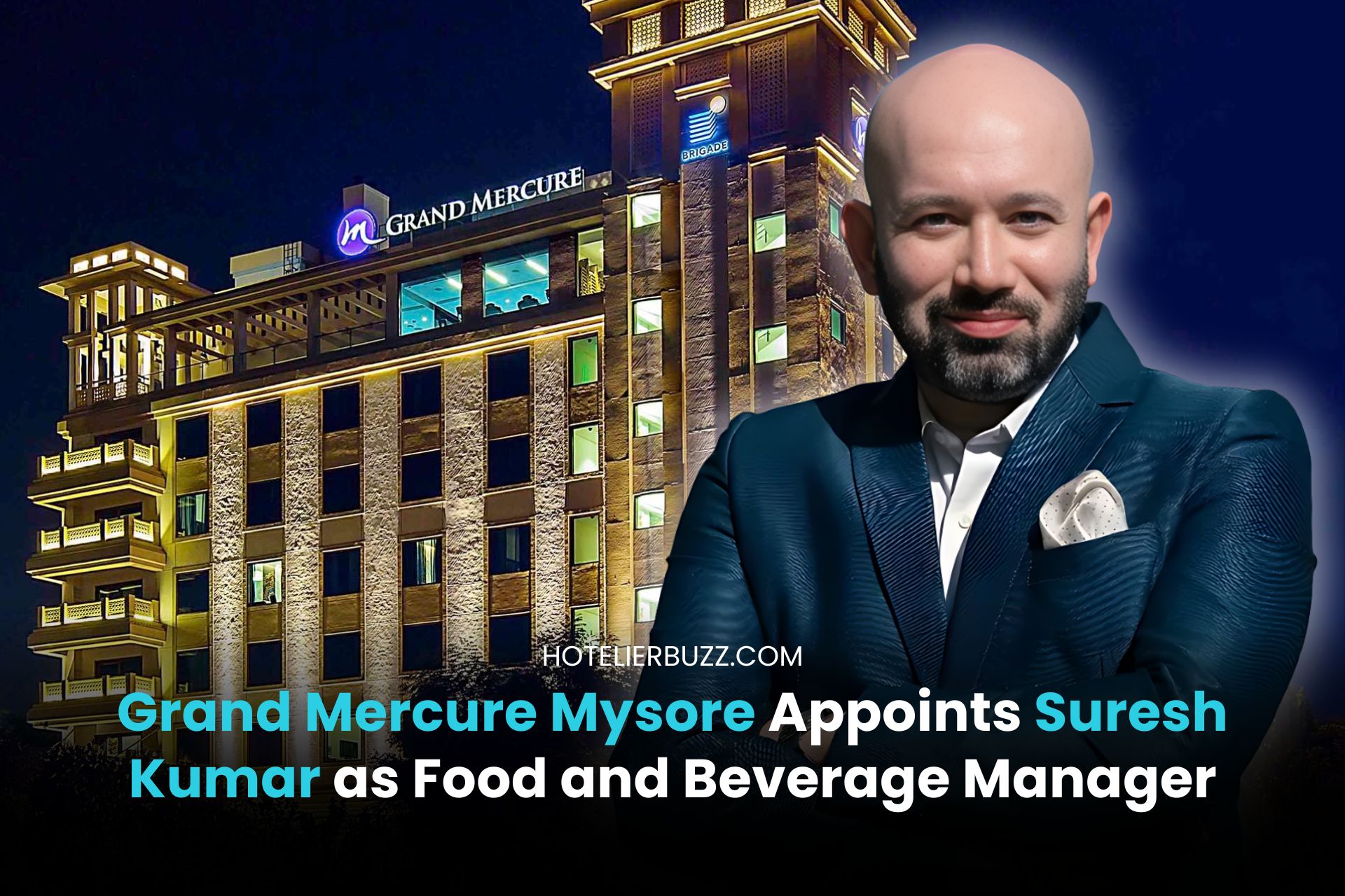 Grand Mercure Mysore Appoints Suresh Kumar as Food and Beverage Manager